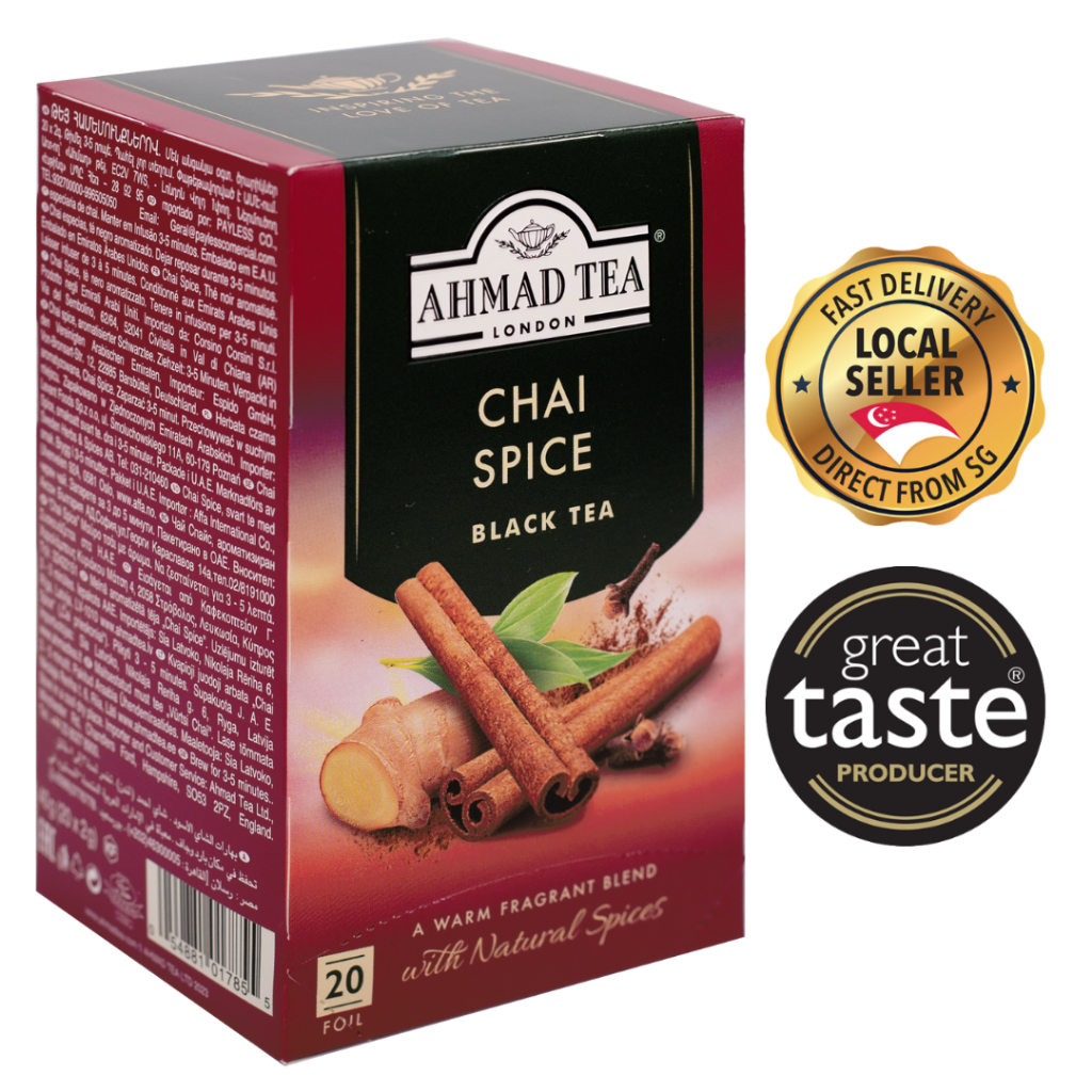 Ahmad Tea Masala Chai Spice Black Tea 20's (Halal) | Shopee Singapore