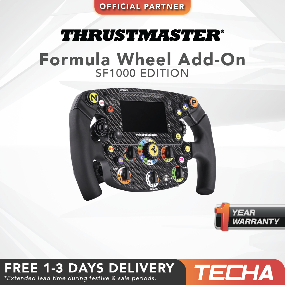 [FREE NEXT DAY] ThrustMaster Formula Wheel Add-On Ferrari SF1000 ...