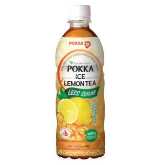 Pokka Ice Lemon Tea Less Sugar (24btls x 500ml) | Shopee Singapore