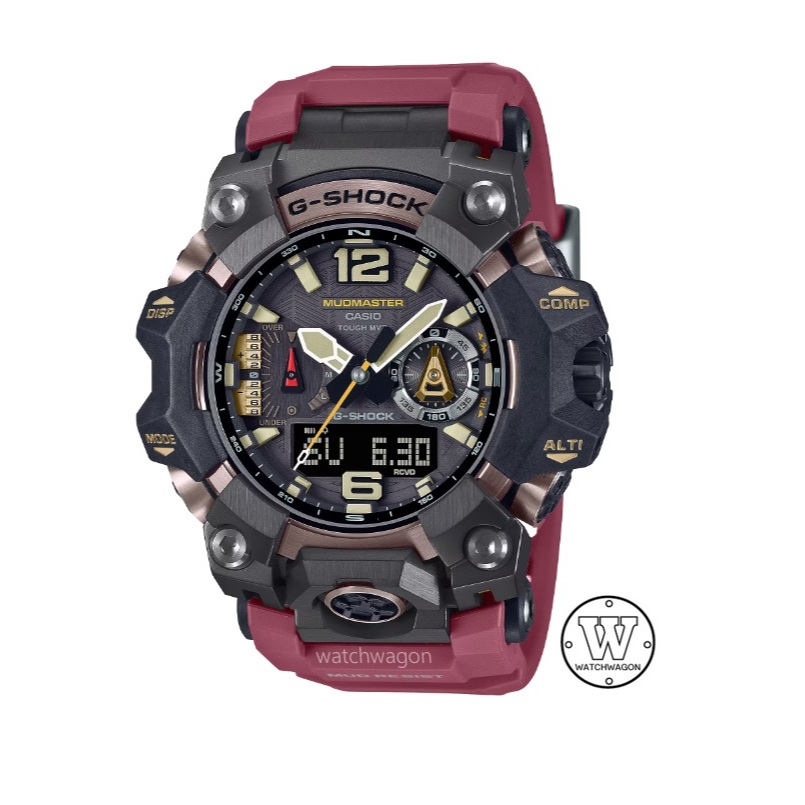 [Watchwagon] Casio G-Shock GWG-B1000-1A4 Maroon Band Land MUDMASTER ...