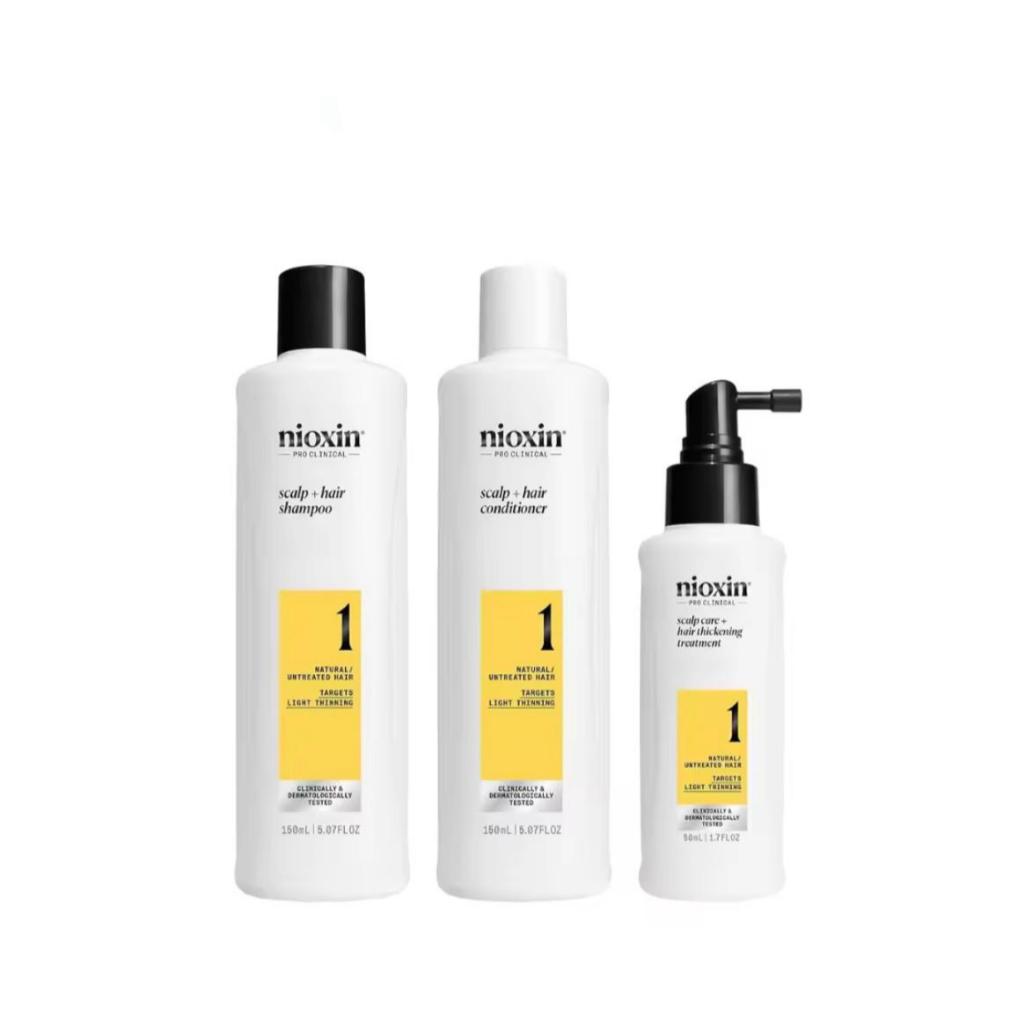 Nioxin System Kit 1 - Shampoo 150ml + Conditioner 150ml + Treatment ...