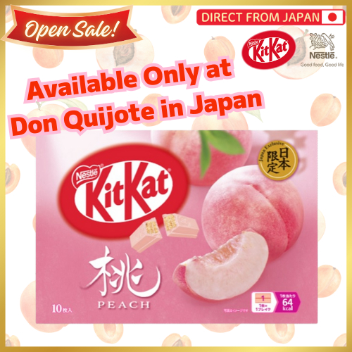 [Nestle] KitKat PEACH flavor (10 pieces)【Direct from Japan】 | Shopee Singapore