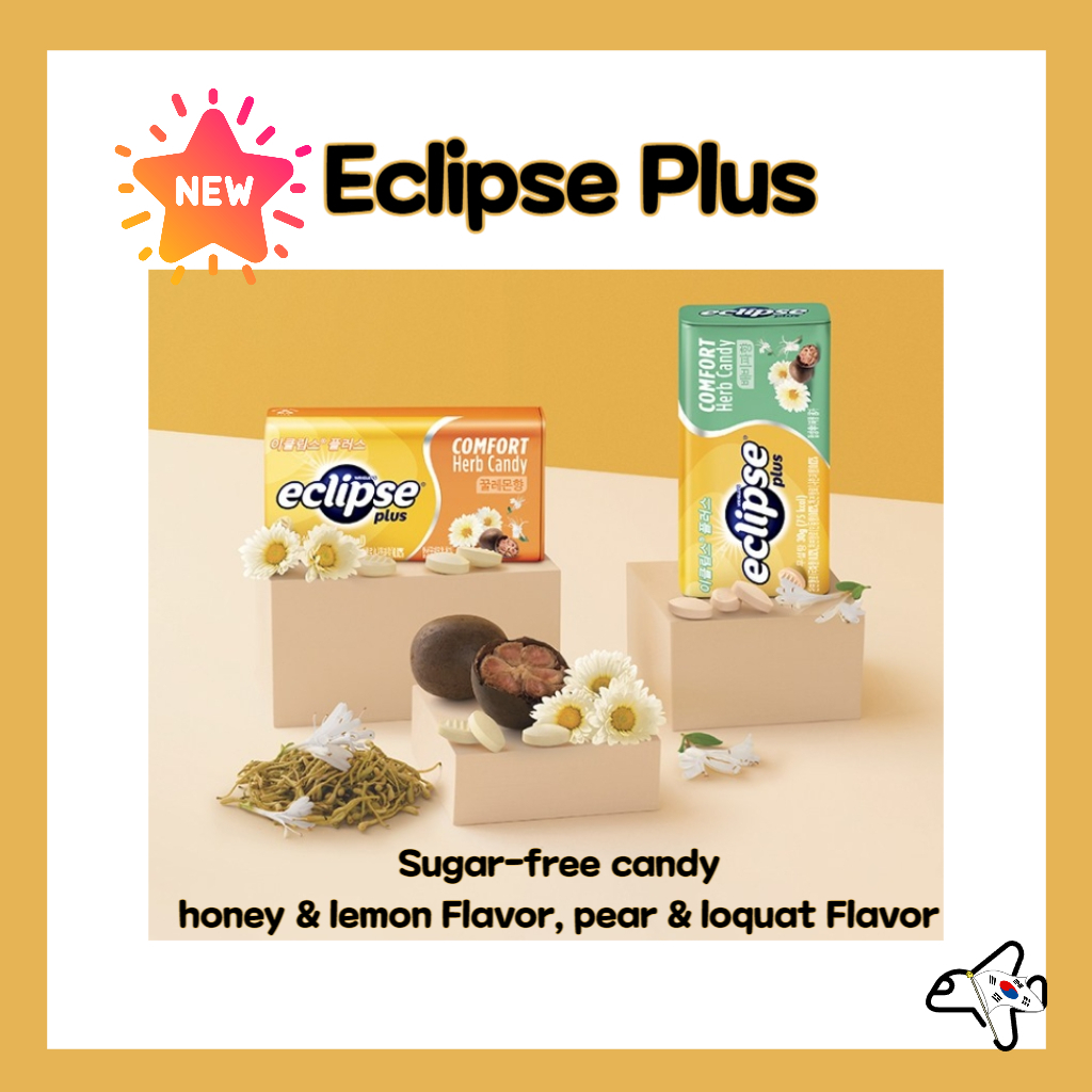 Eclipse Plus/Sugar Free Candy/ 无糖糖果 /Herbal candy /Honey Lemon /Pear ...