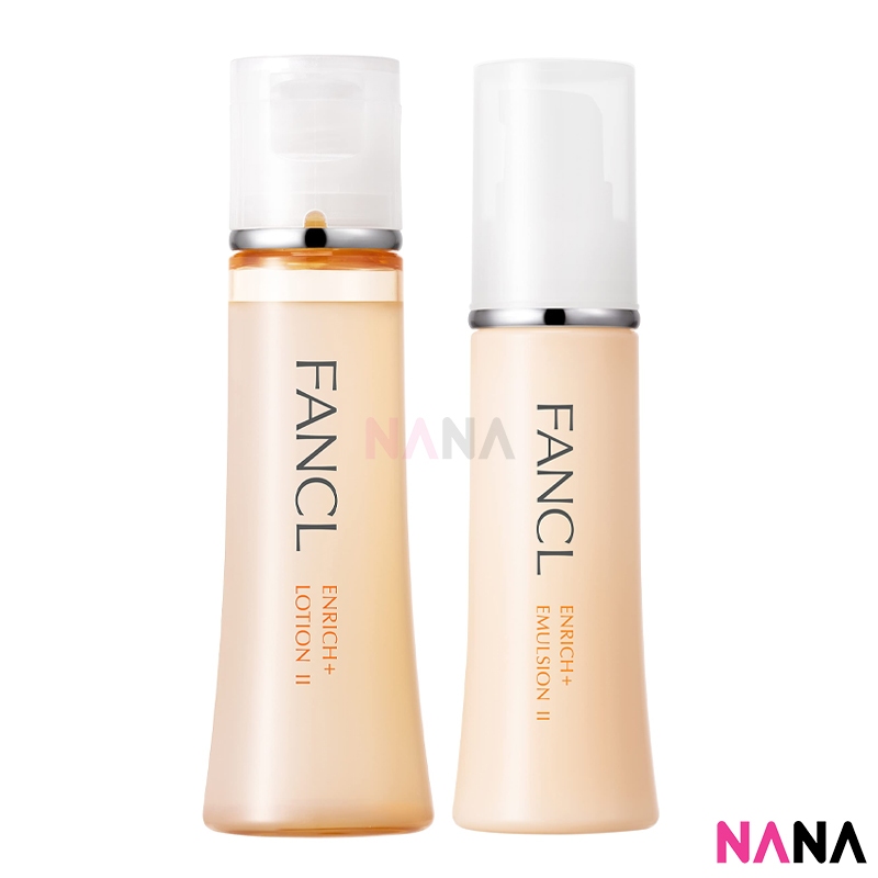 Fancl Enrich+ Set (Lotion + Emulsion) II (30ml + 30ml) | Shopee Singapore