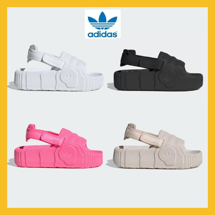 Adidas Women's Adilette 22 XLG 4 Colors Slides | Shopee Singapore