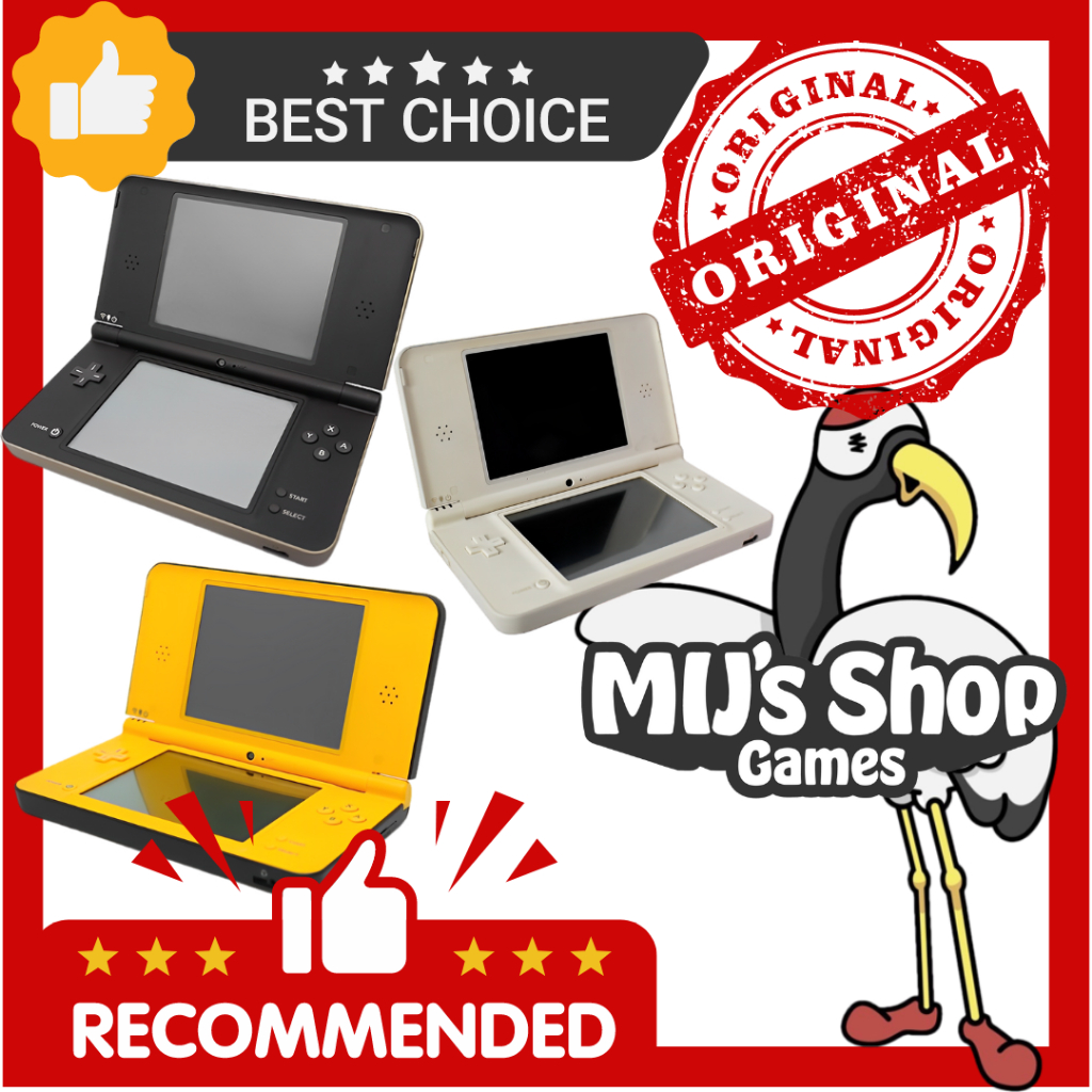 Nintendo DSiLL Console Black/White/Yellow Used -DSi【Direct from japan ...