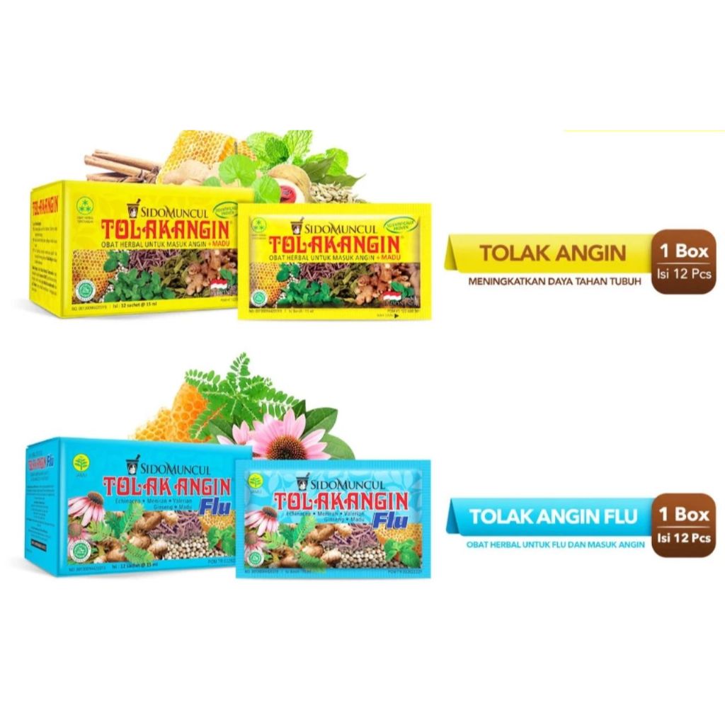 TOLAK ANGIN SINDOMUNCUL 12 SACHET X 15ML | Shopee Singapore