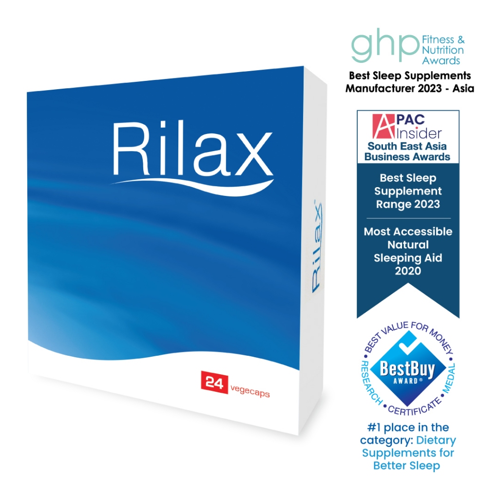 RILAX Sleep Supplement, box of 24 capsules (EXP 3/2026) - Anti-stress ...