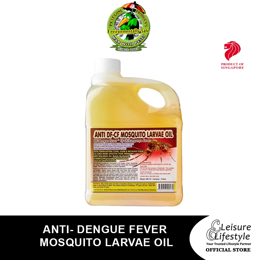 Enta Mosquito Oil 2L Anti DF-CF Mosquito Larvae Oil (Break Breeding ...