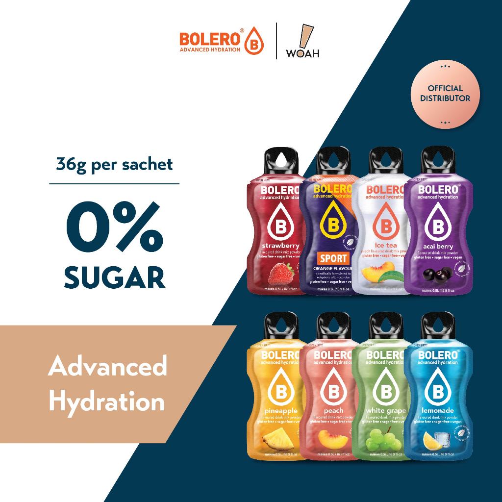 Bolero Advanced Hydration (Box of 12) | Shopee Singapore