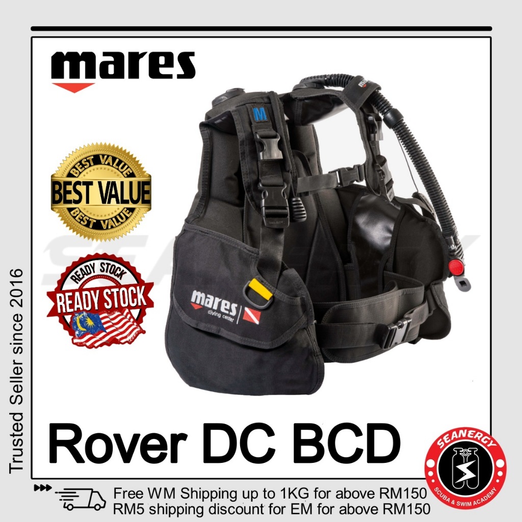 Mares Rover DC BCD Buoyancy Control Device BC Buoyancy Compensator for ...