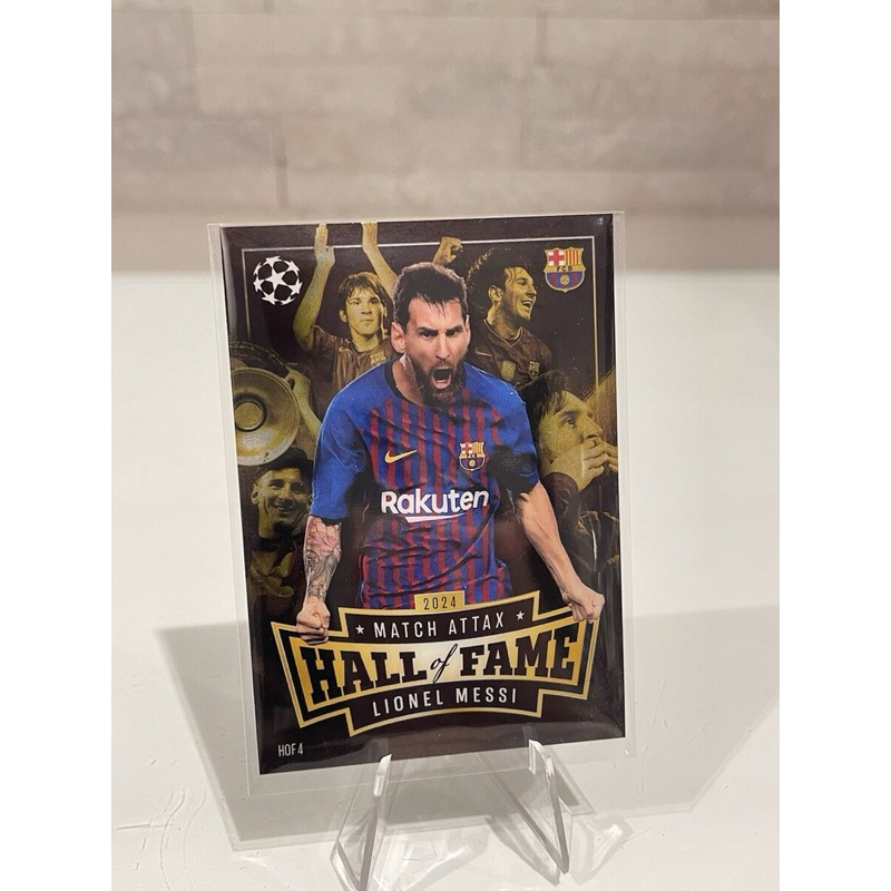 HOF- Hall Of Fame Lionel Messi Match Attax 2024/2025 | Shopee Singapore