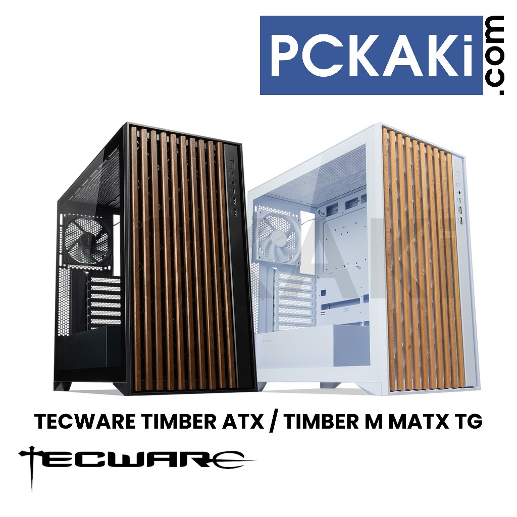 TECWARE TIMBER / TIMBER M TG MATX / ATX MID-TOWER DESKTOP CASE WITH 4X ...