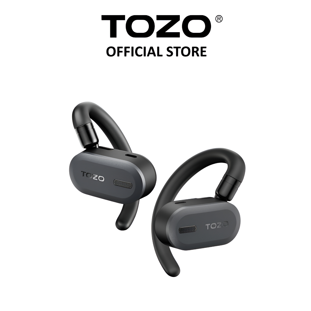 TOZO OpenBuds Sports Earbuds with Open Ear Dual-Axis Design & DSP Call ...