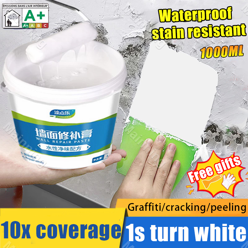 wall putty wall repair cream wall paint Wall Touch Up Paint Repair ...