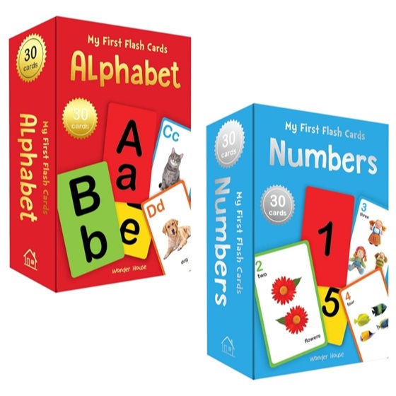 [NEW ARRIVAL] My First Flash Cards : Alphabets and Numbers 30 Early ...