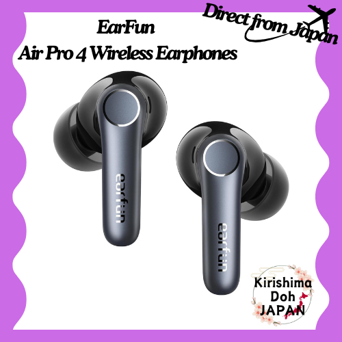 EarFun Air Pro 4 Wireless Earphones Bluetooth 5.4/50dB Adaptive Hybrid ...