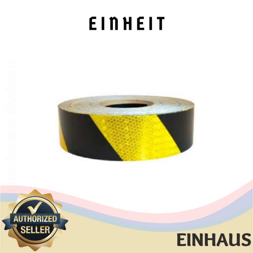 Diamond Grade Yellow/Black Stripe Reflective Tape 2" x 5m | Shopee ...