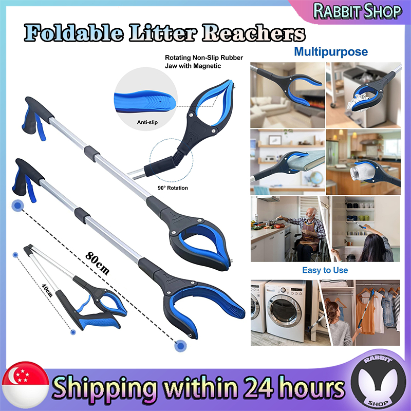 🔥🔥【SG Ready Stock】Foldable Litter Reachers Pickers Pick Up Tools ...
