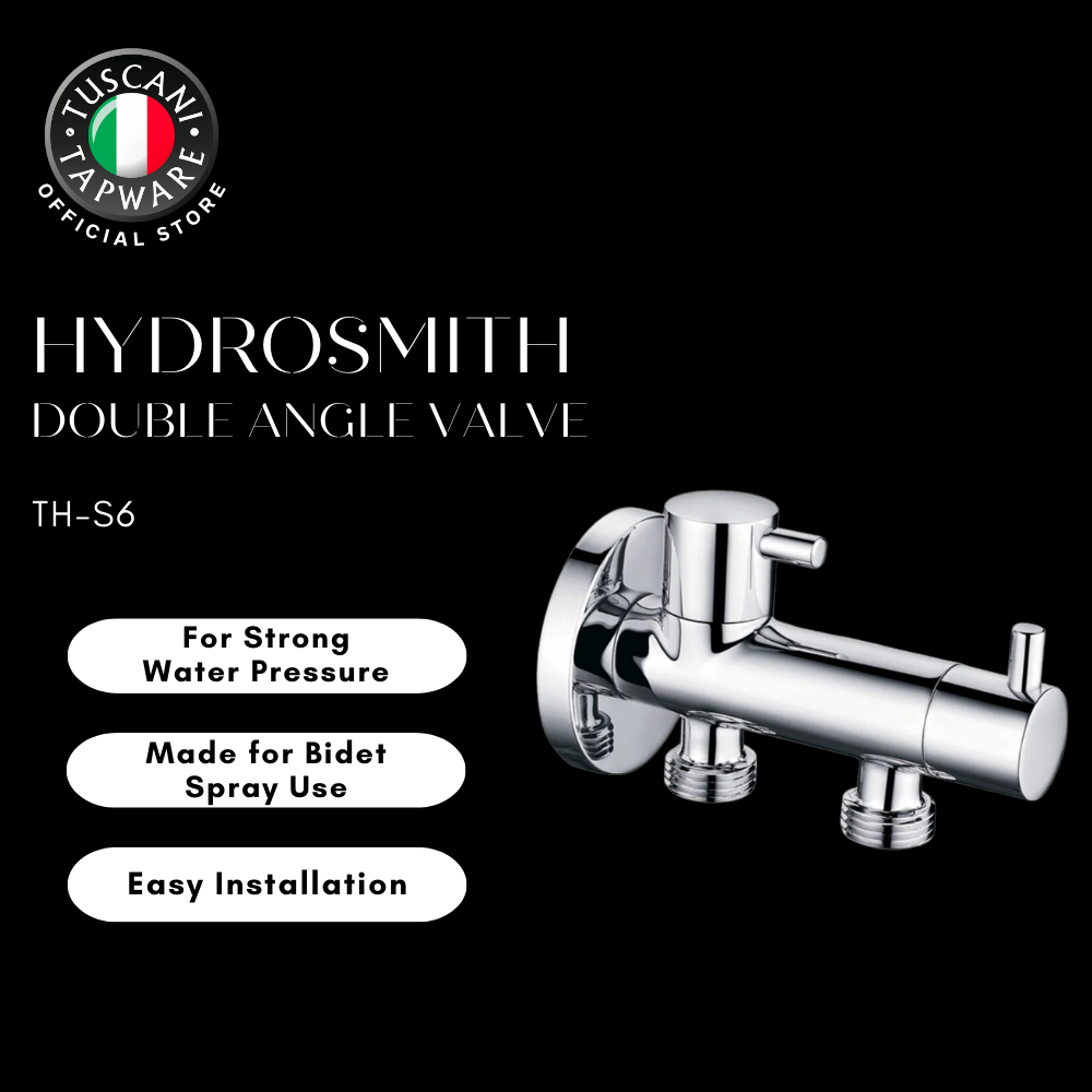 Tuscani TH-S6 - HYDROSMITH Series Double Angle Valve - Cold Tap ...
