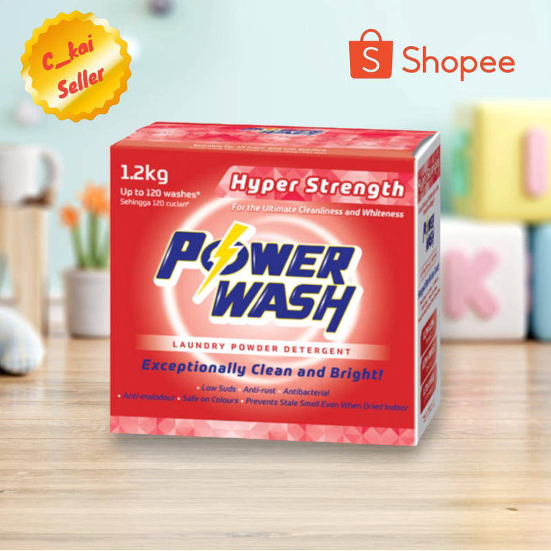 Cosway Power Wash Ultra Hyper Strength [1.2 kg] - washing powder Code ...
