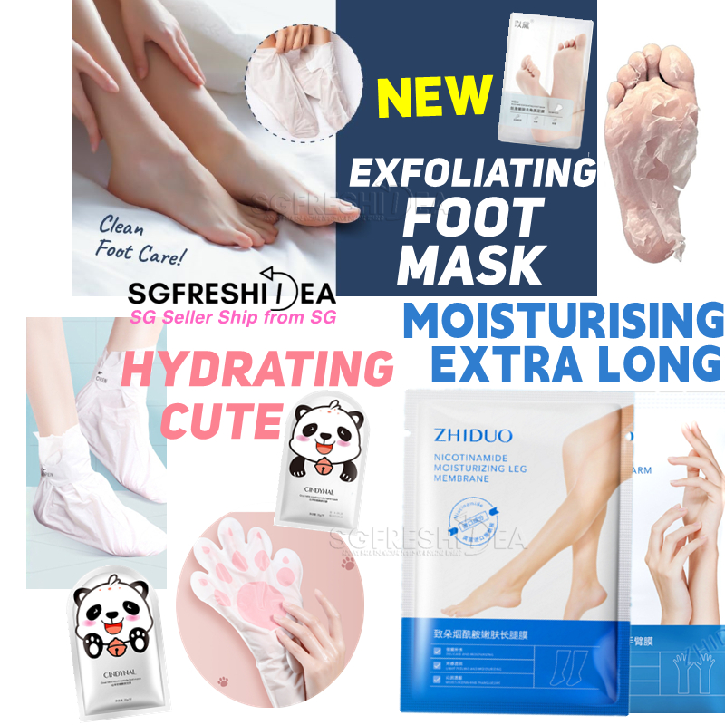 (9.9 MEGA SALE) Exfoliating Foot Mask Leg Peeling Remove Dead Skin ...