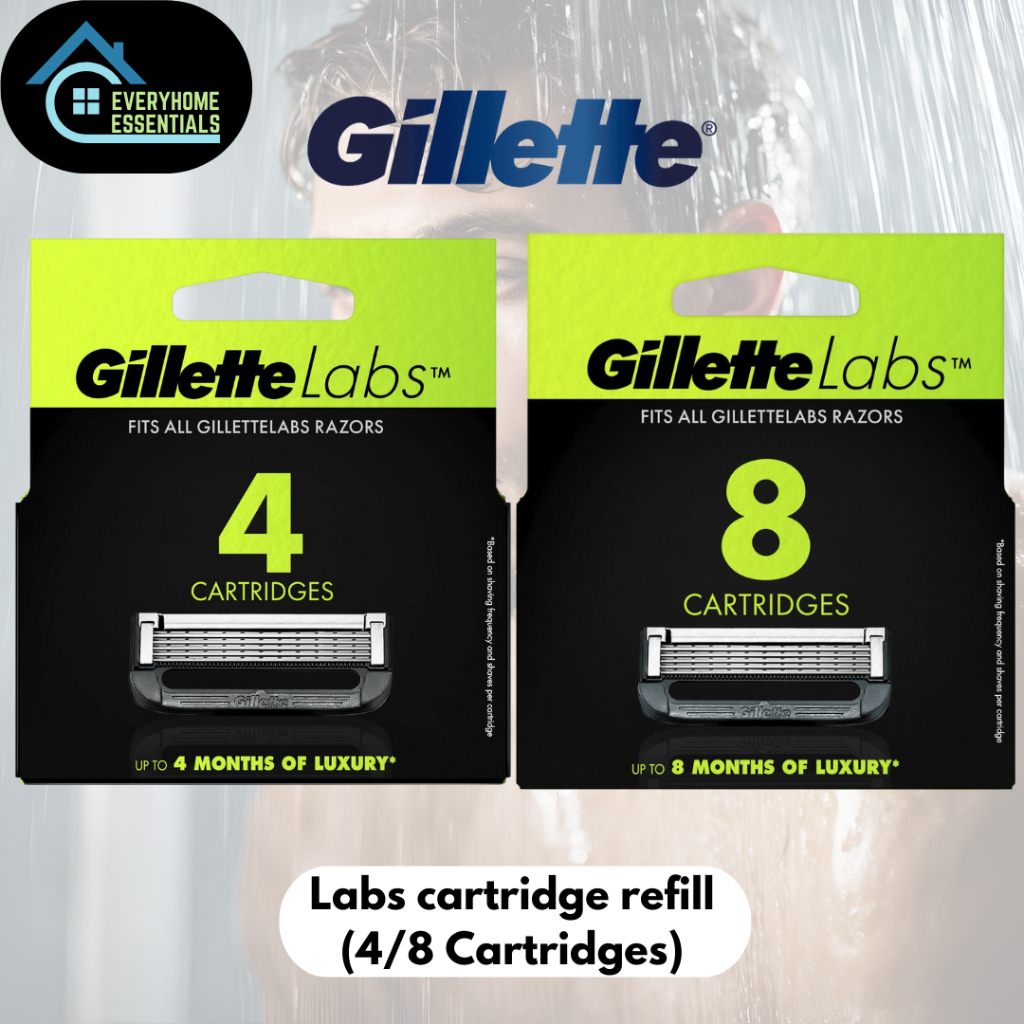 Gillette Labs Razor Limited Edition/4&8 cartridge refill | Shopee Singapore