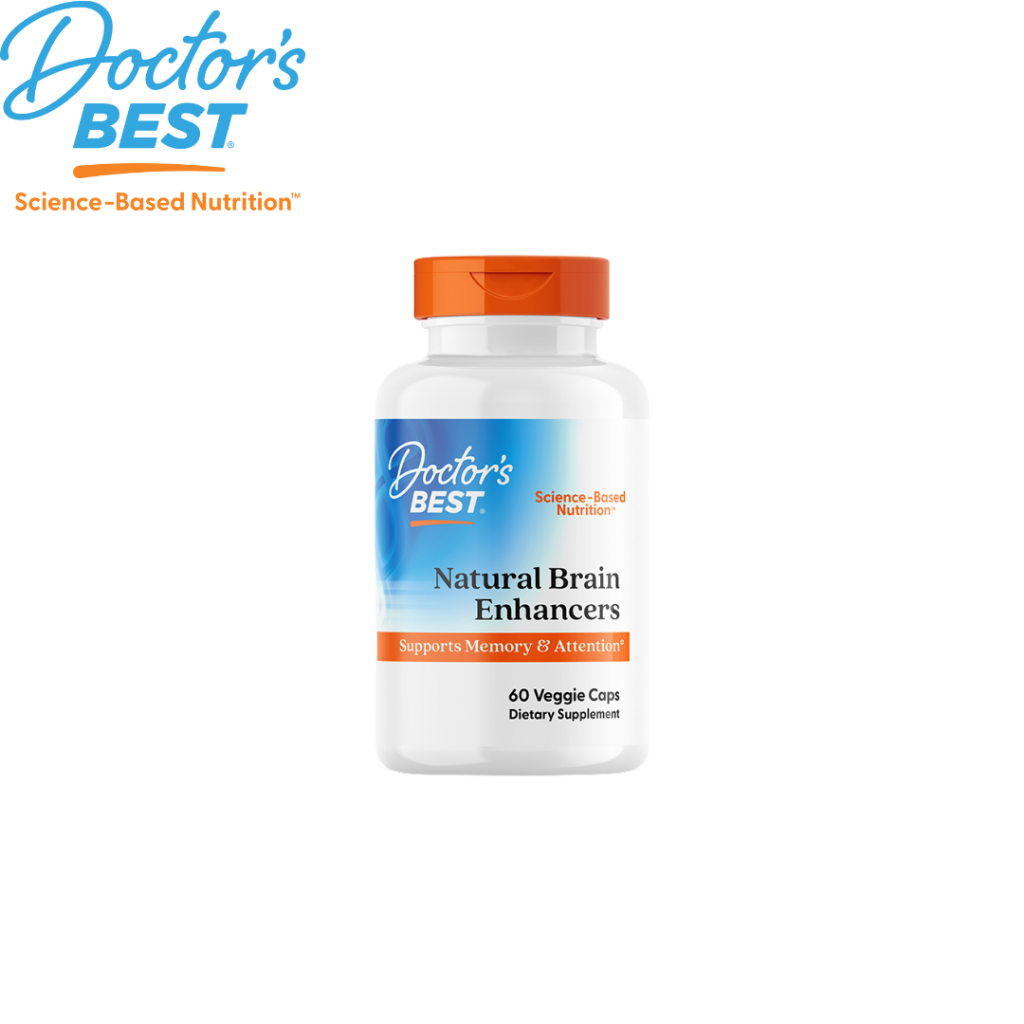 Doctor's Best, Natural Brain Enhancers with AlphaSize and SerinAid, 60 ...