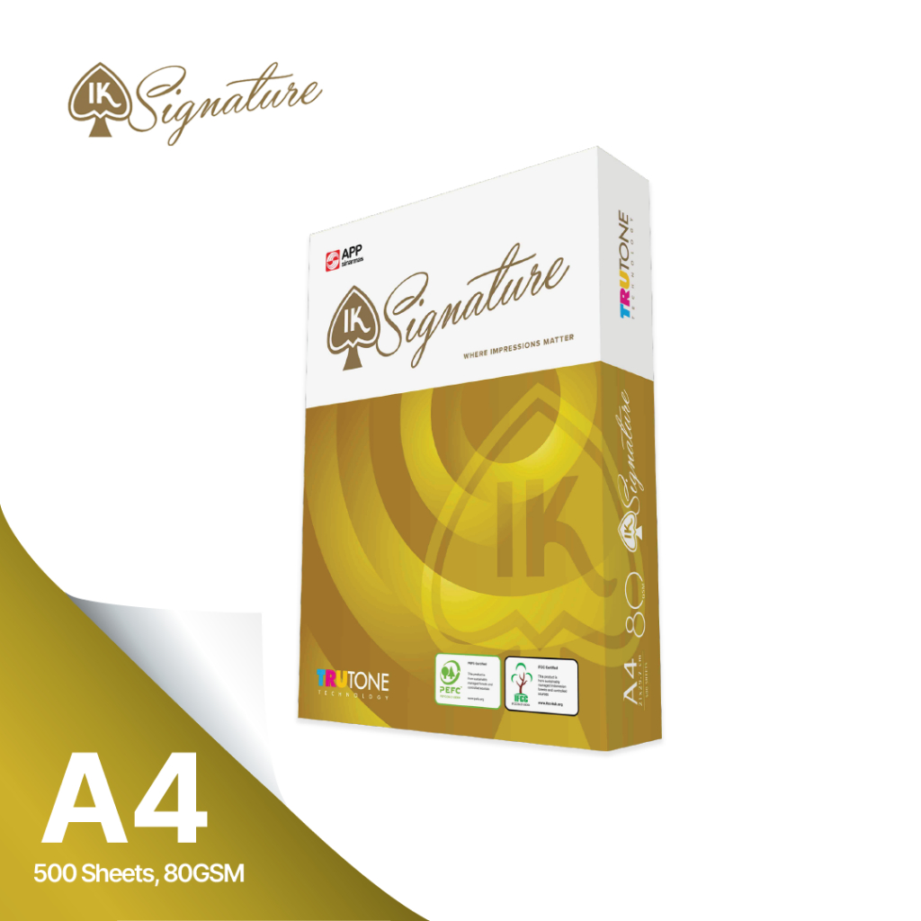IK Plus / IK Signature / IK Eco Copier Paper 500 sheets per ream A4 ...