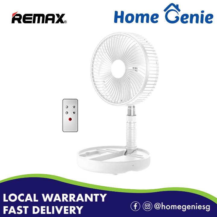 Remax F10 Multi-Purpose Desk Fan 6.6 Inch Wireless Mutli-Speed Table ...