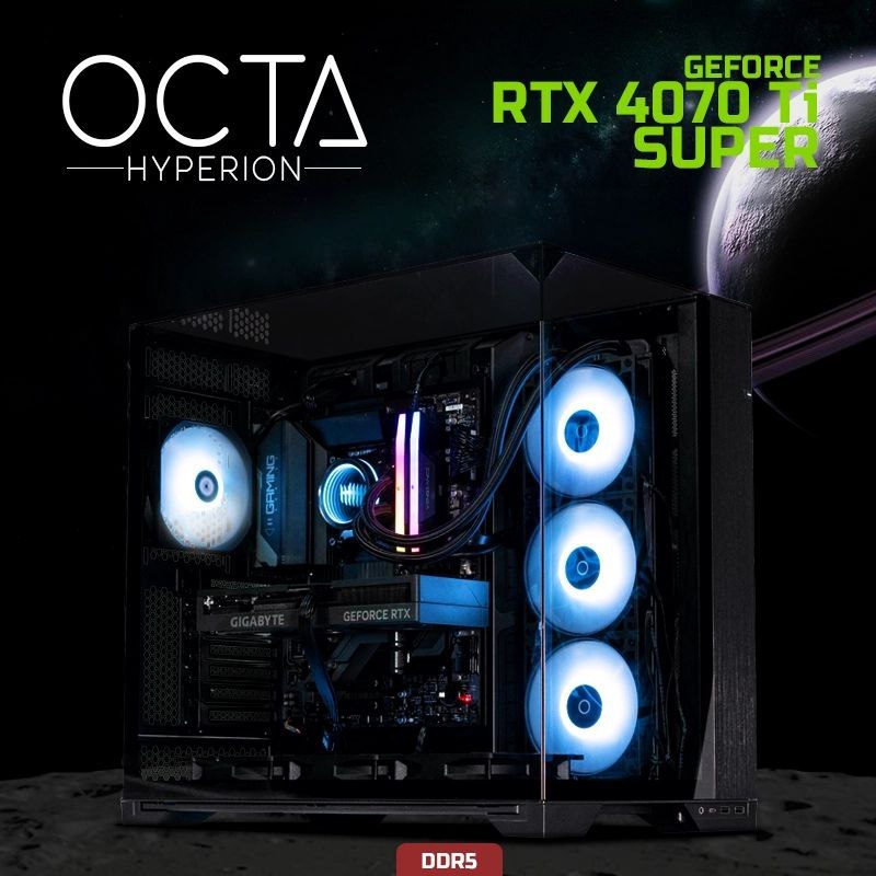 Polygon PC Hyperion Gaming PC Ryzen 7 7800x3D NVIDIA RTX 4070 Ti Super ...