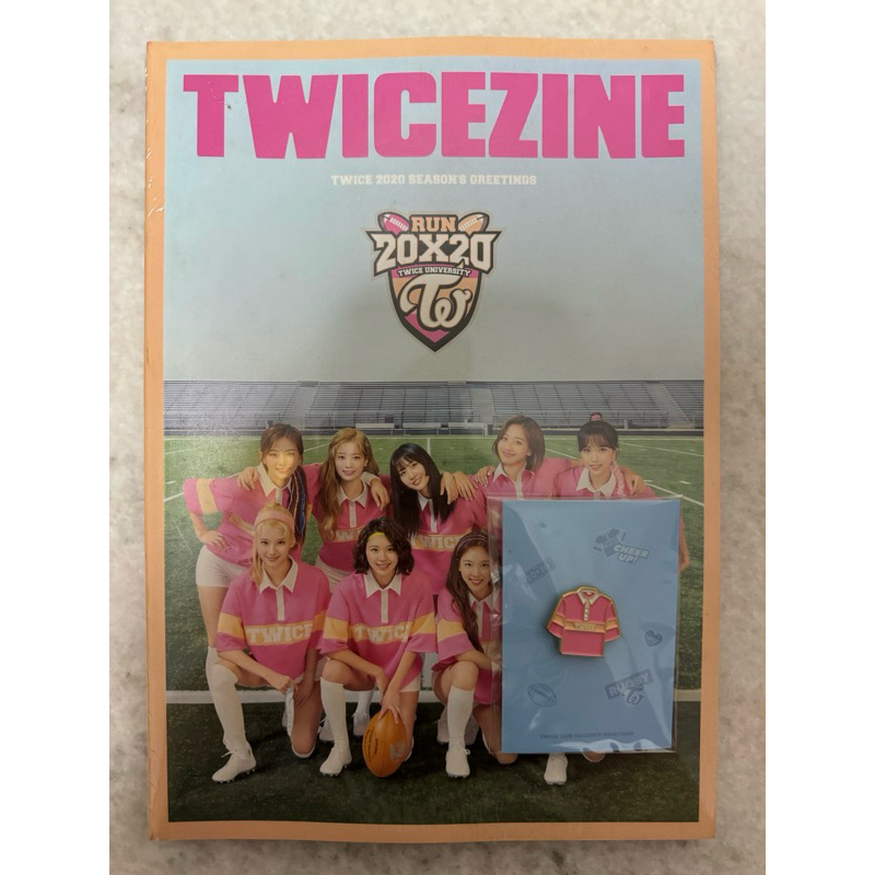 TWICE 2020 Twicezine Magazine & Pin | Shopee Singapore
