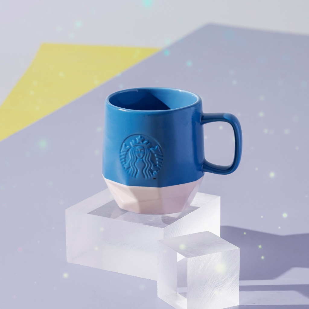 Starbucks Aurora Blue Matte Ceramic Mug 12oz | Shopee Singapore