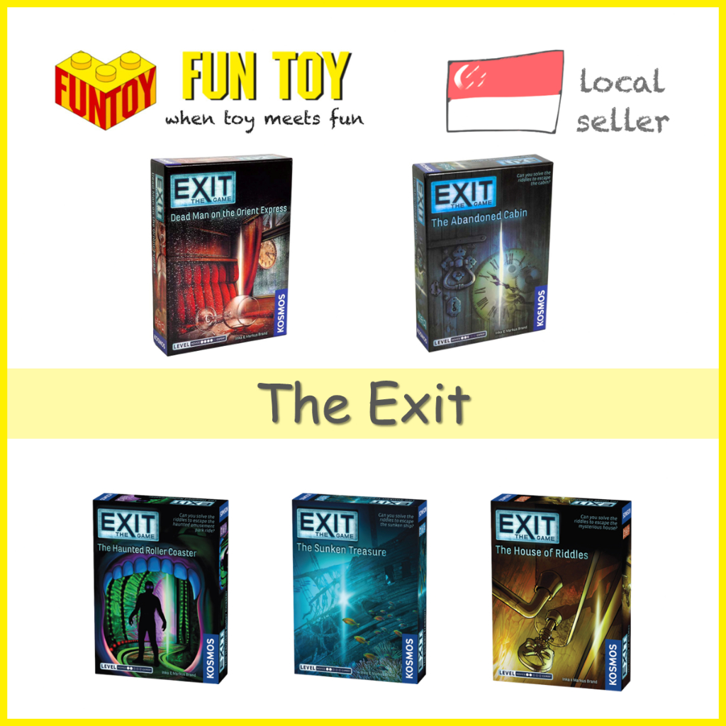[SG STOCK] The Exit Series Card Games – Card Games with friends and ...