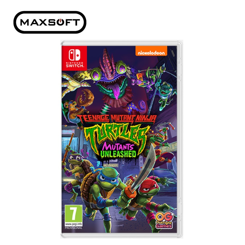 Teenage Mutant Ninja Turtles Mutants Unleashed - Nintendo Switch ...