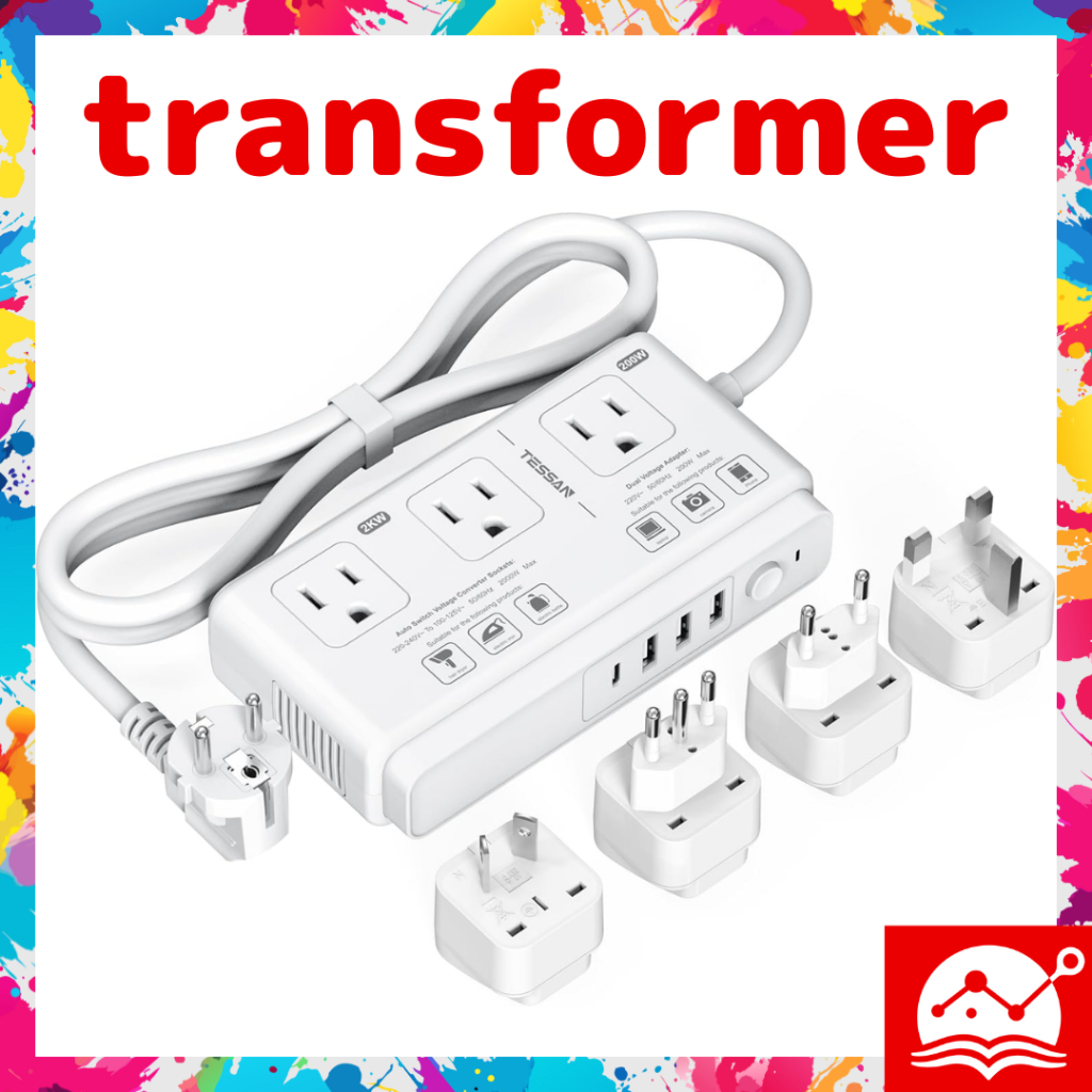 Transformer for Overseas Use 2300 W Portable Transformer Overseas ...