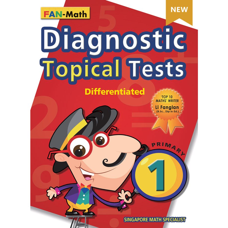 Diagnostic Maths Topical Tests Primary 1 Assessment Book by FAN-Math ...