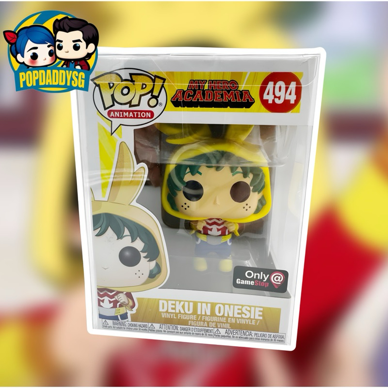 My Hero Academia Deku In Onesie Funko Pop Shopee Singapore