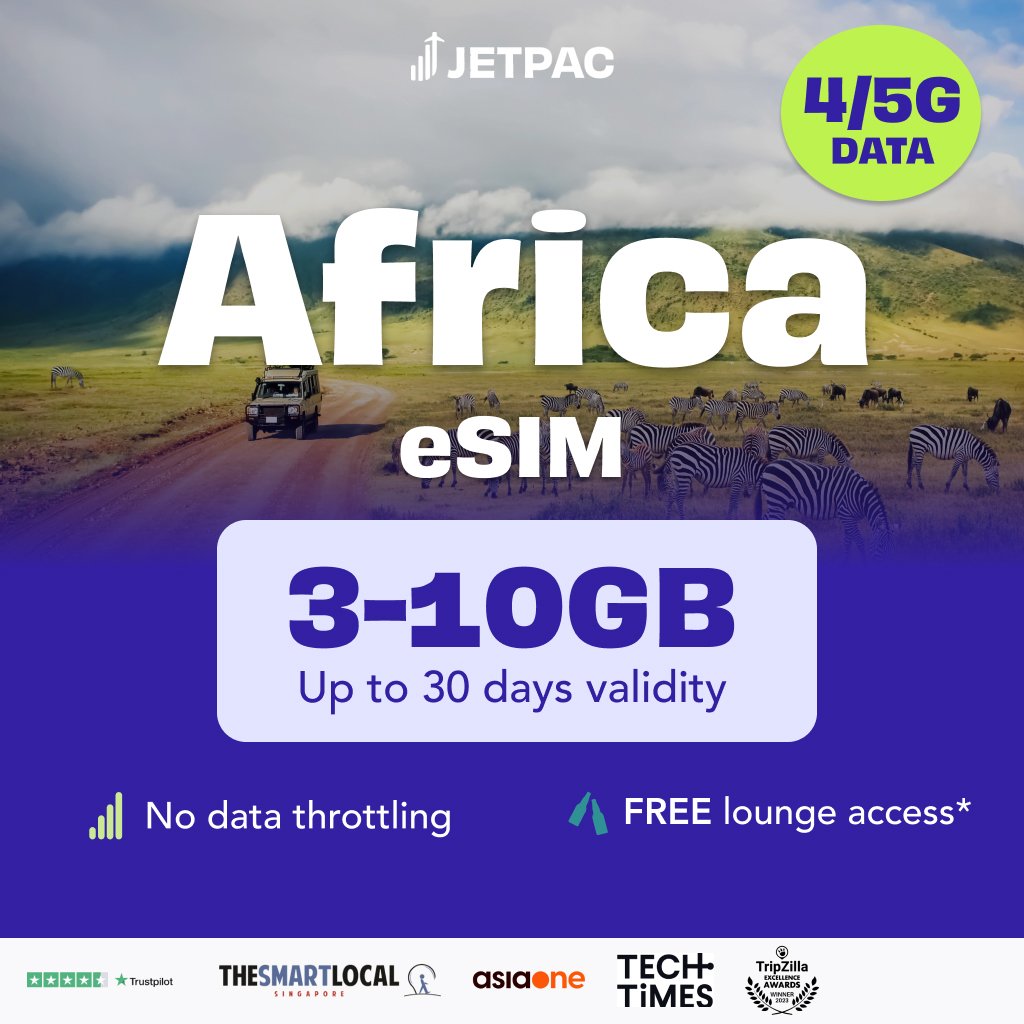 [Jetpac] Africa Travel eSIM | Algeria, Ghana, Kenya, Nigeria, South ...