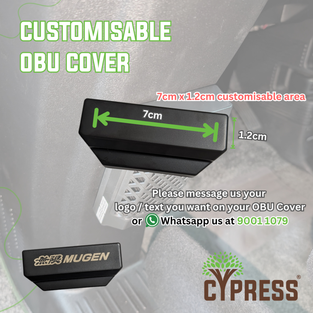 Customisable OBU Cover (Any logo / text) | Shopee Singapore