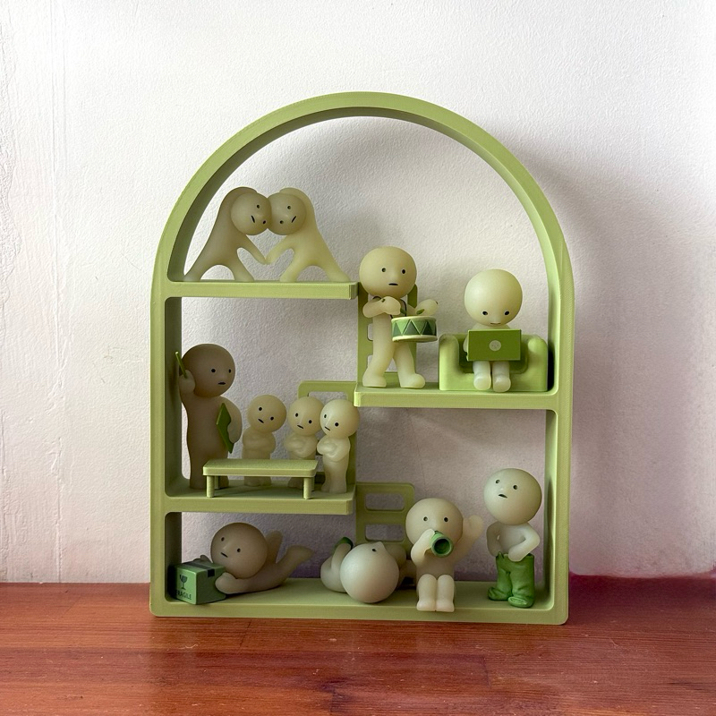 Smiski House Display Shelf Desk Organizer Gift Ideas Smiski Furniture ...