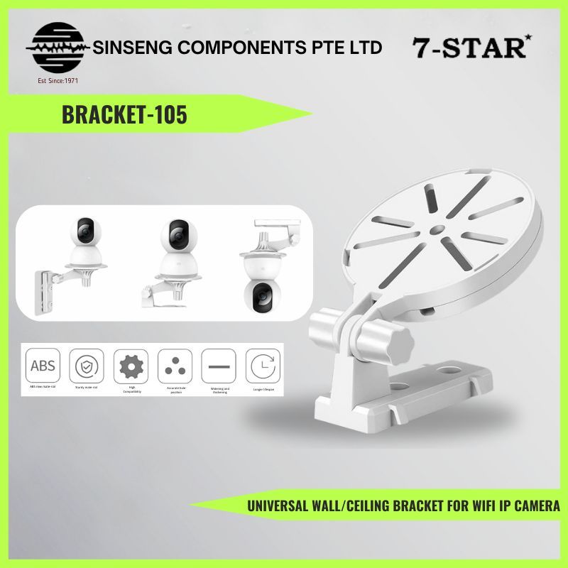 CCTV Camera Wall Mount Bracket Universal Camera Wall Ceiling Mount for ...