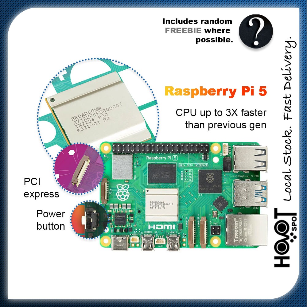 Raspberry Pi 5 Kit Official Argon One V3 M2 NVME Heatsink Amor Case M.2 ...