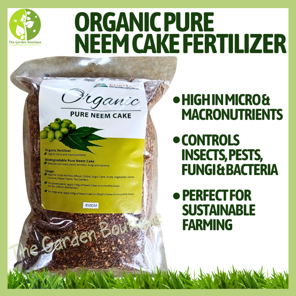 [Local Seller] New Eastern Organic Pure Neem Cake Fertilizer Pesticide ...