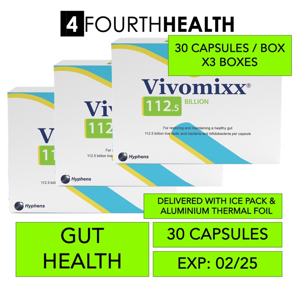 Vivomixx Probiotics 30 Capsules (Exp Feb 2025) (Cold Delivery) - for ...