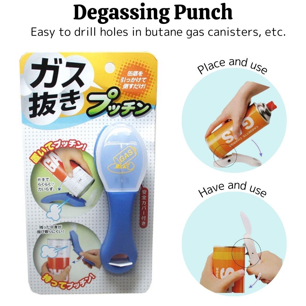 LEC Degassing Punch. Easy to drill holes in butane gas canisters, etc ...