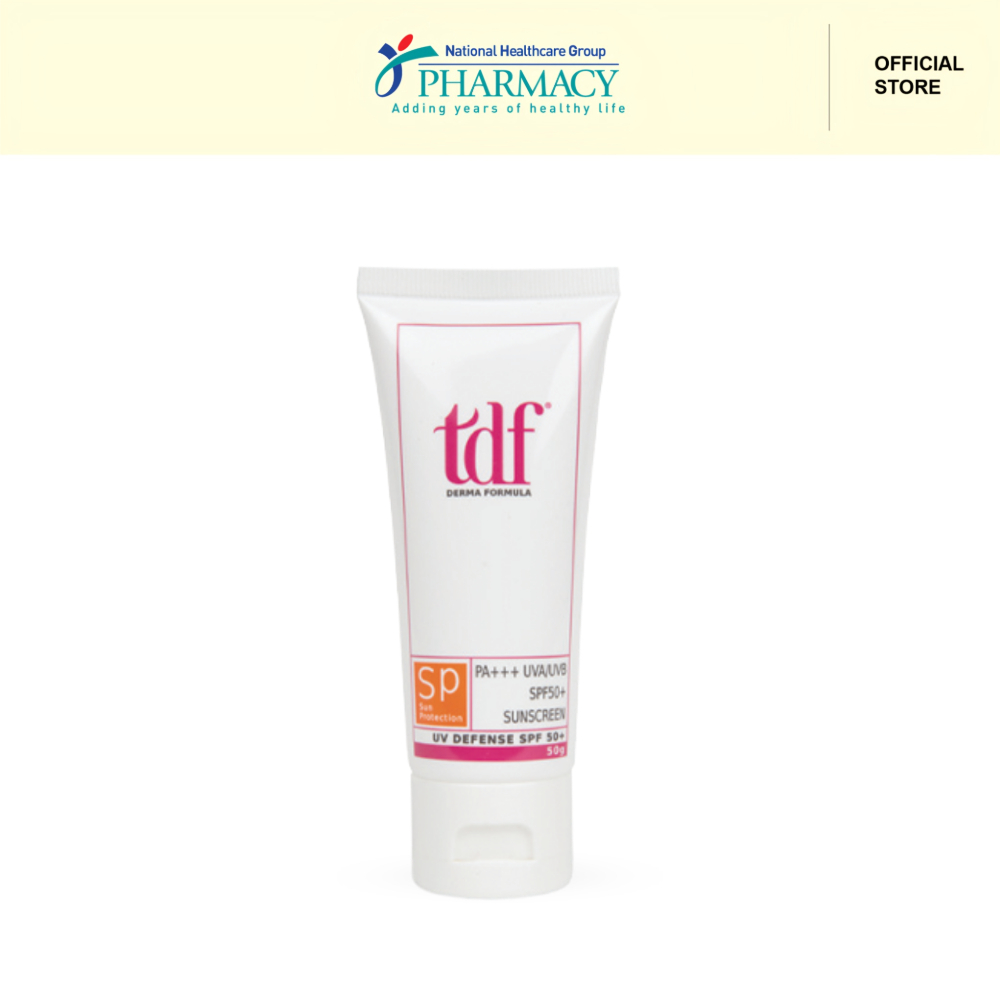 TDF Pa +++ SPF 50+ UVA/UVB Sunscreen 50g | Shopee Singapore