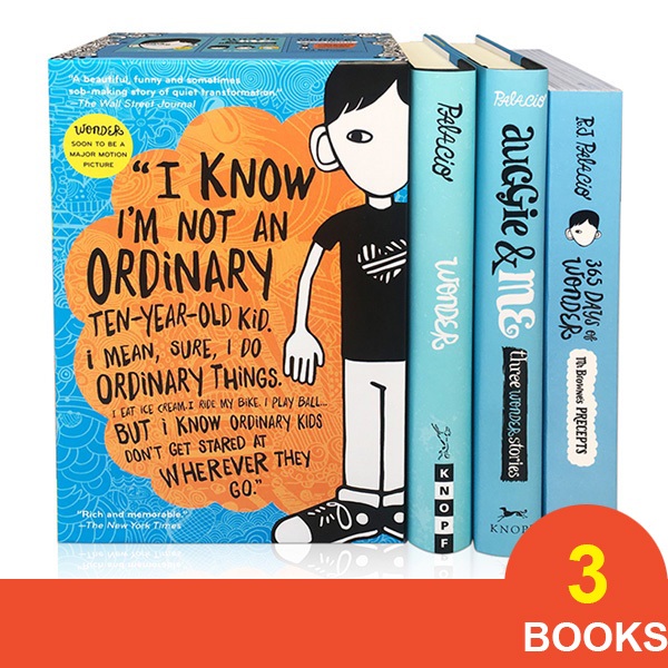 [SG Stock] Wonder Auggie & Me 365 Days of Wonder Boxed Set books for ...
