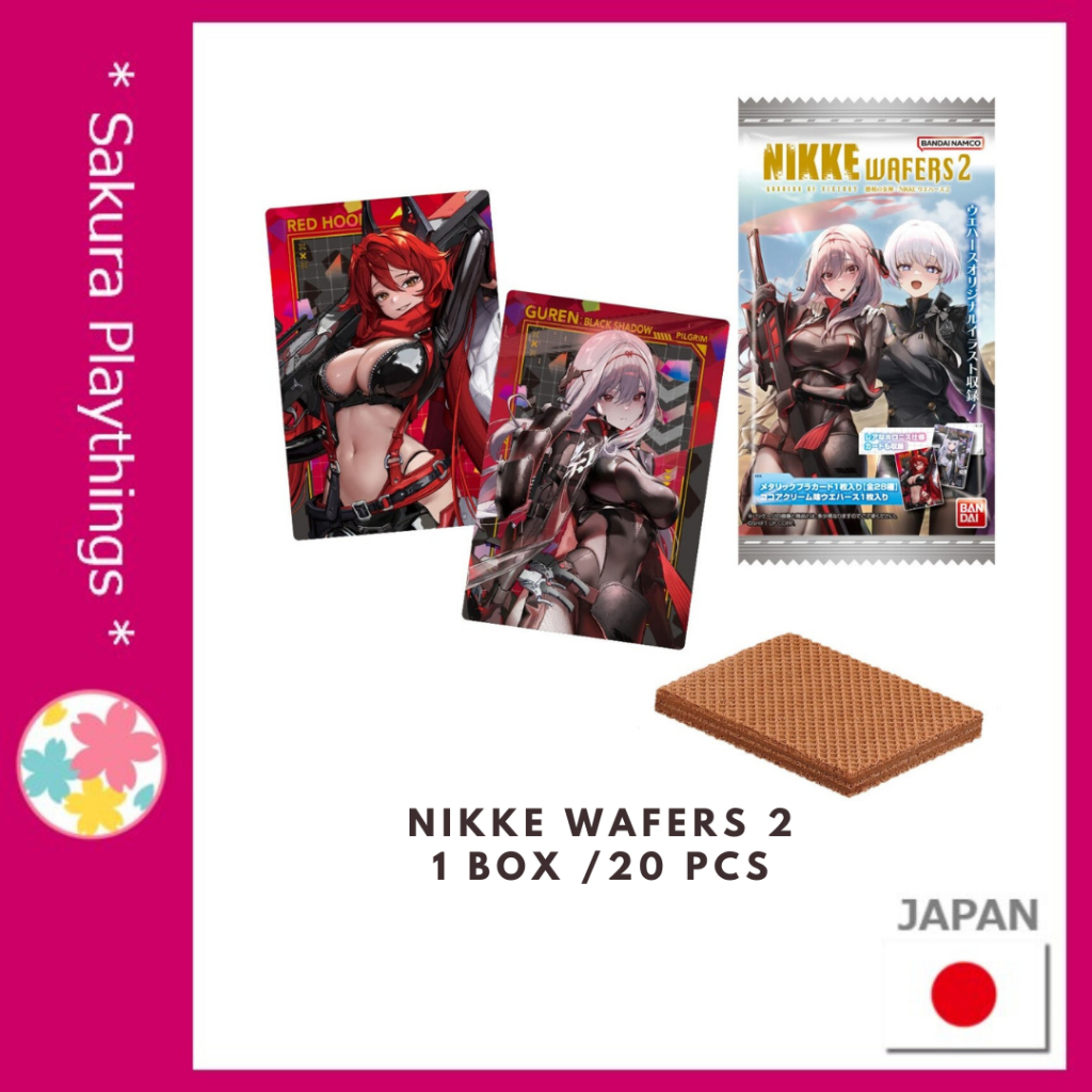 【Limited quantity】1BOX "Goddess of Victory NIKKE" Wafers 2 / Card *Released June 17, 2024【Direct ...