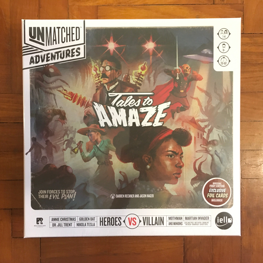 Unmatched Adventures Tales to Amaze retail First Edition board game ...